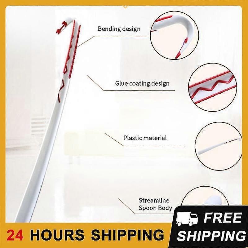 1pc Long Handle Shoe Horns Professional Plastic Shoe Horn Spoon Shape ...