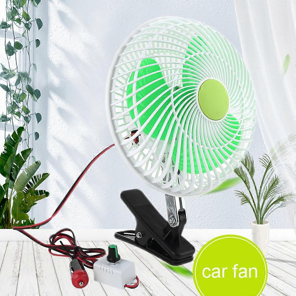 Electric Fan Swing Clip Fan for Car Vehicle Outdoor Home Camping Hiking ...
