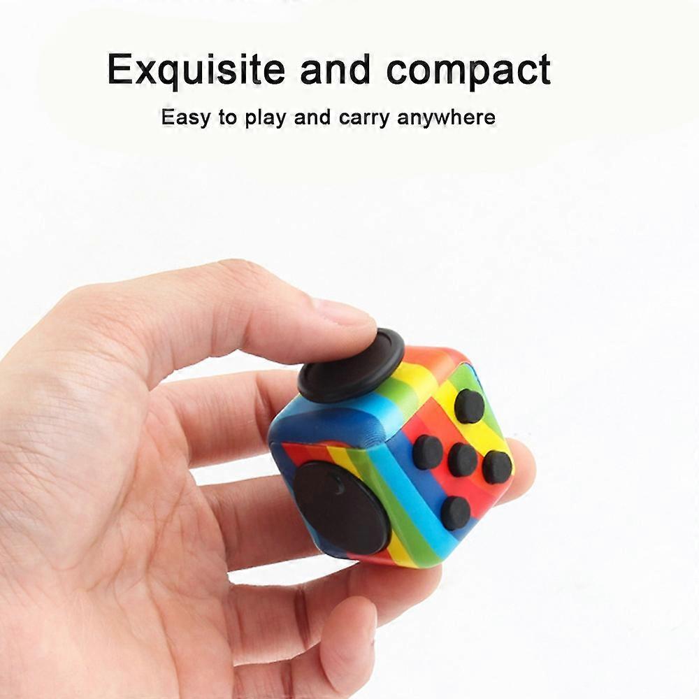1/4Pcs Fidget Cube Sensory Toys Stress Relieve Toys Anti-anxiety Toys ...