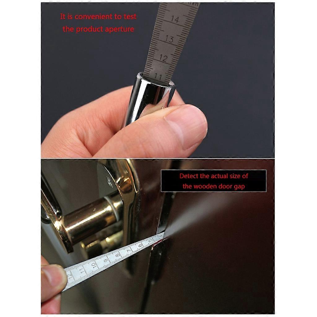 Taper Gauge Depth Gap Ruler Wedge Feeler Dia Measurement Tools Hole ...