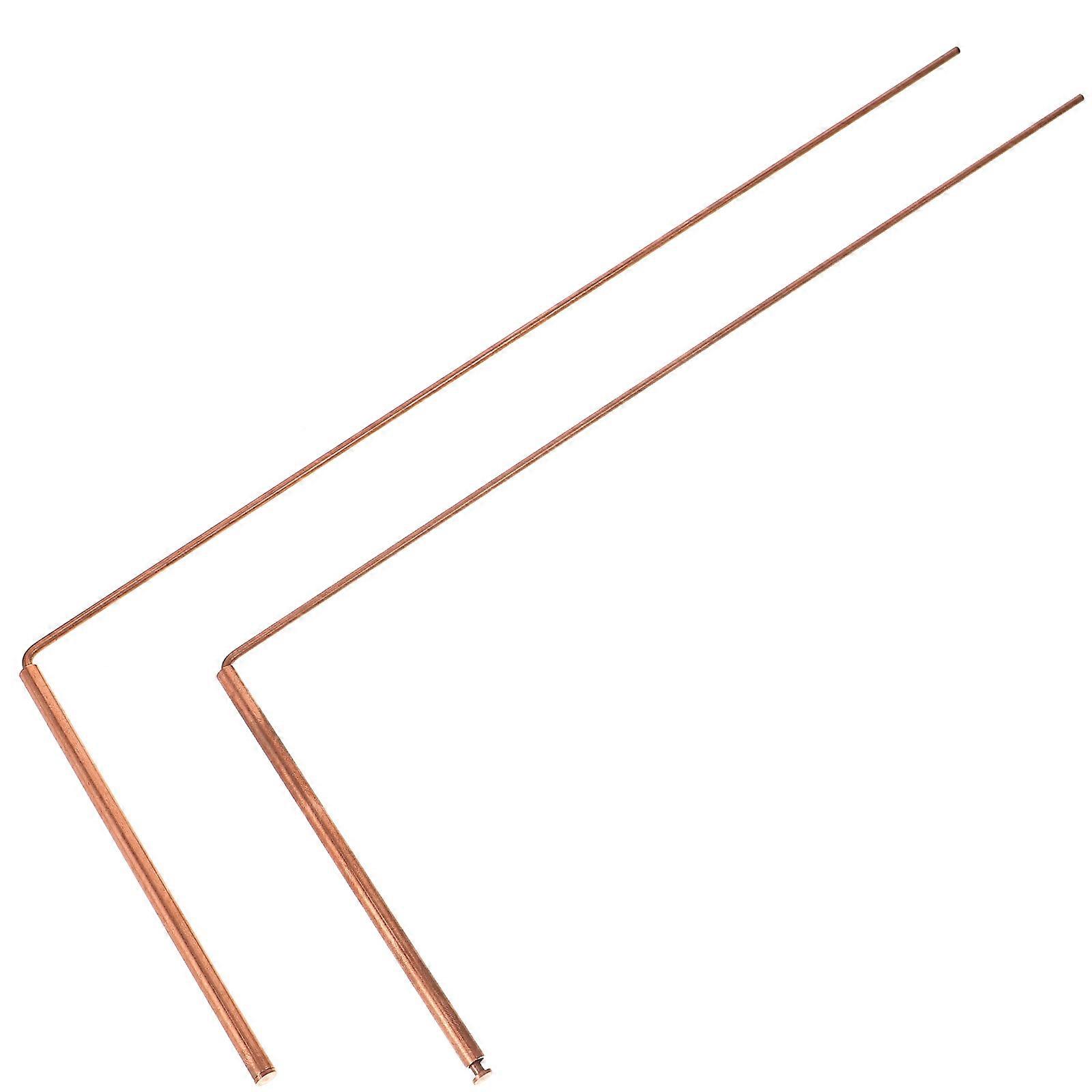 2Pcs Dowsing Rod Brass Dowsing Rod Portable Divining Probe Rod Portable ...