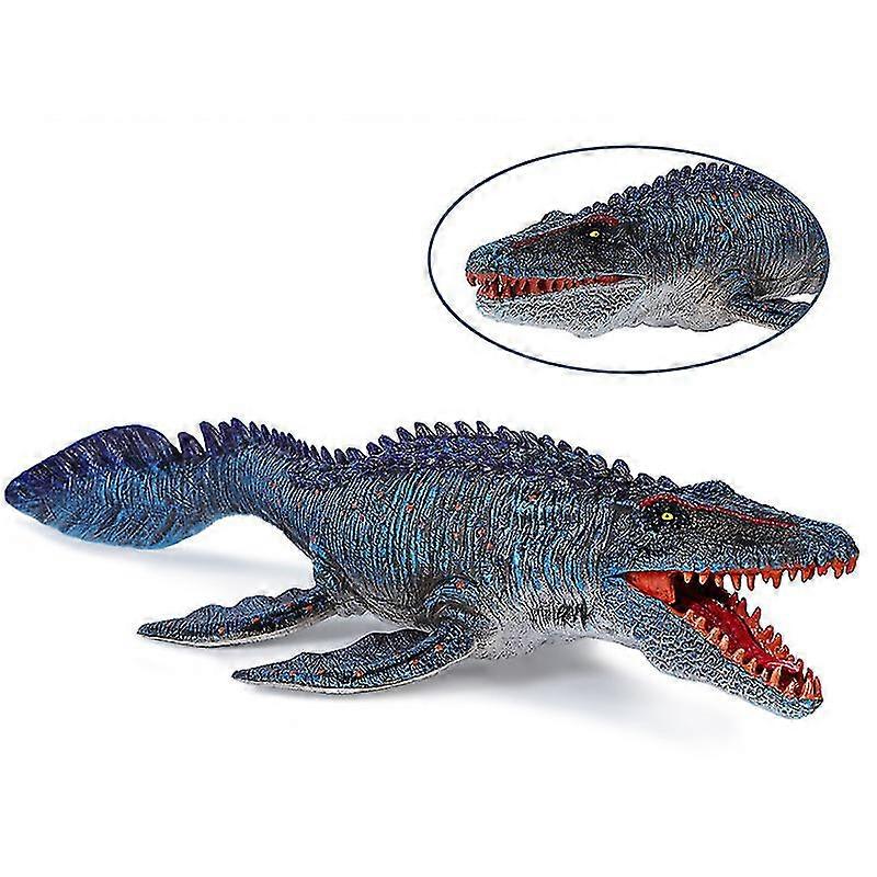 Large Mosasaurus Toy, Realistic Deep Sea Monster Plastic Animal Model ...