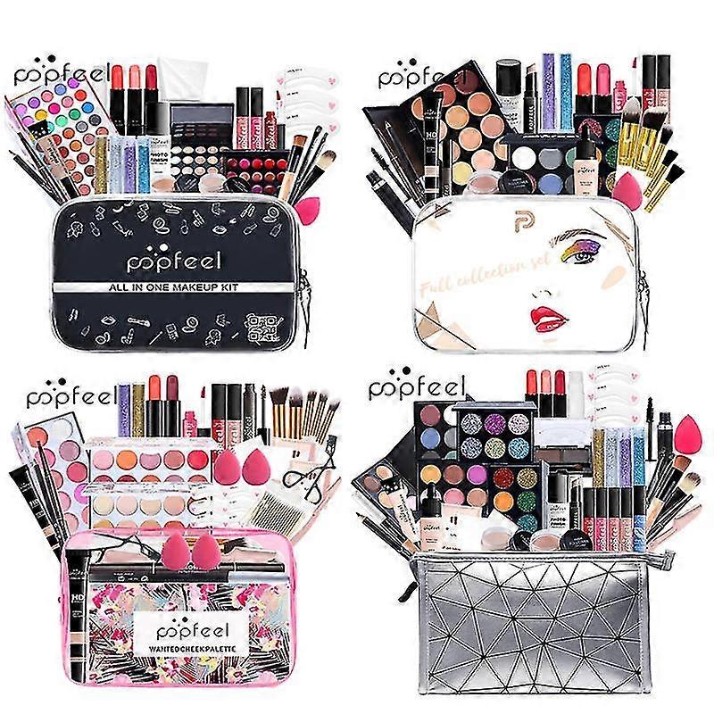 Makeup Set Combination Beginner Beauty Girl Light Cosmetics Gift ...