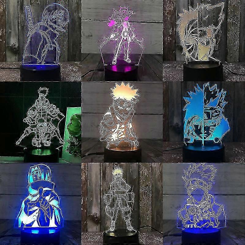 3d Lights Uzumaki Sasuke Sakura Led Lamp | Fruugo UK