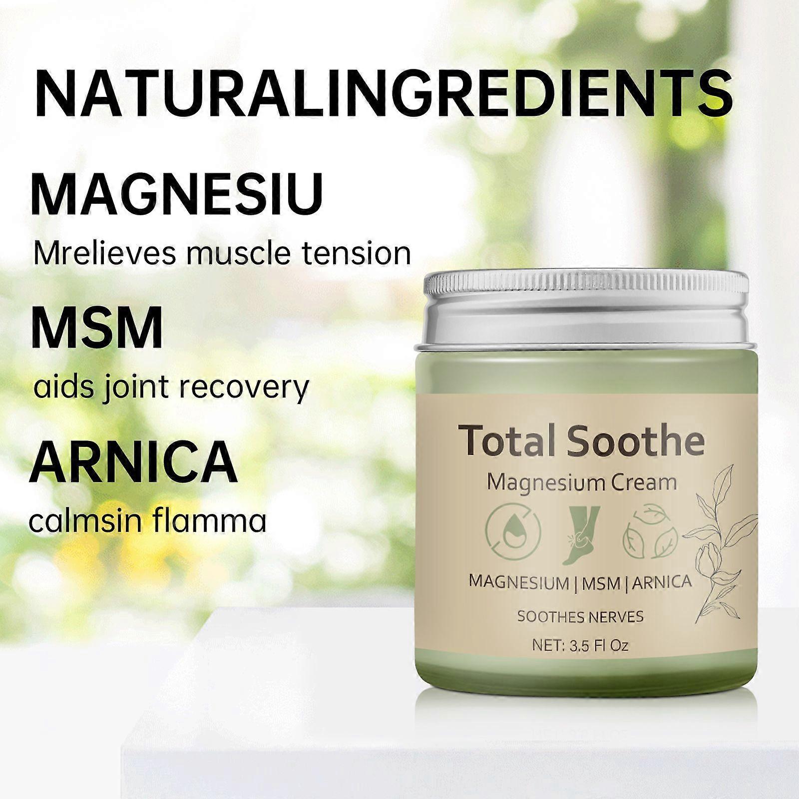 Total Soothe Magnesium Cream - Joint Relief Cream with Mineral Delivery ...