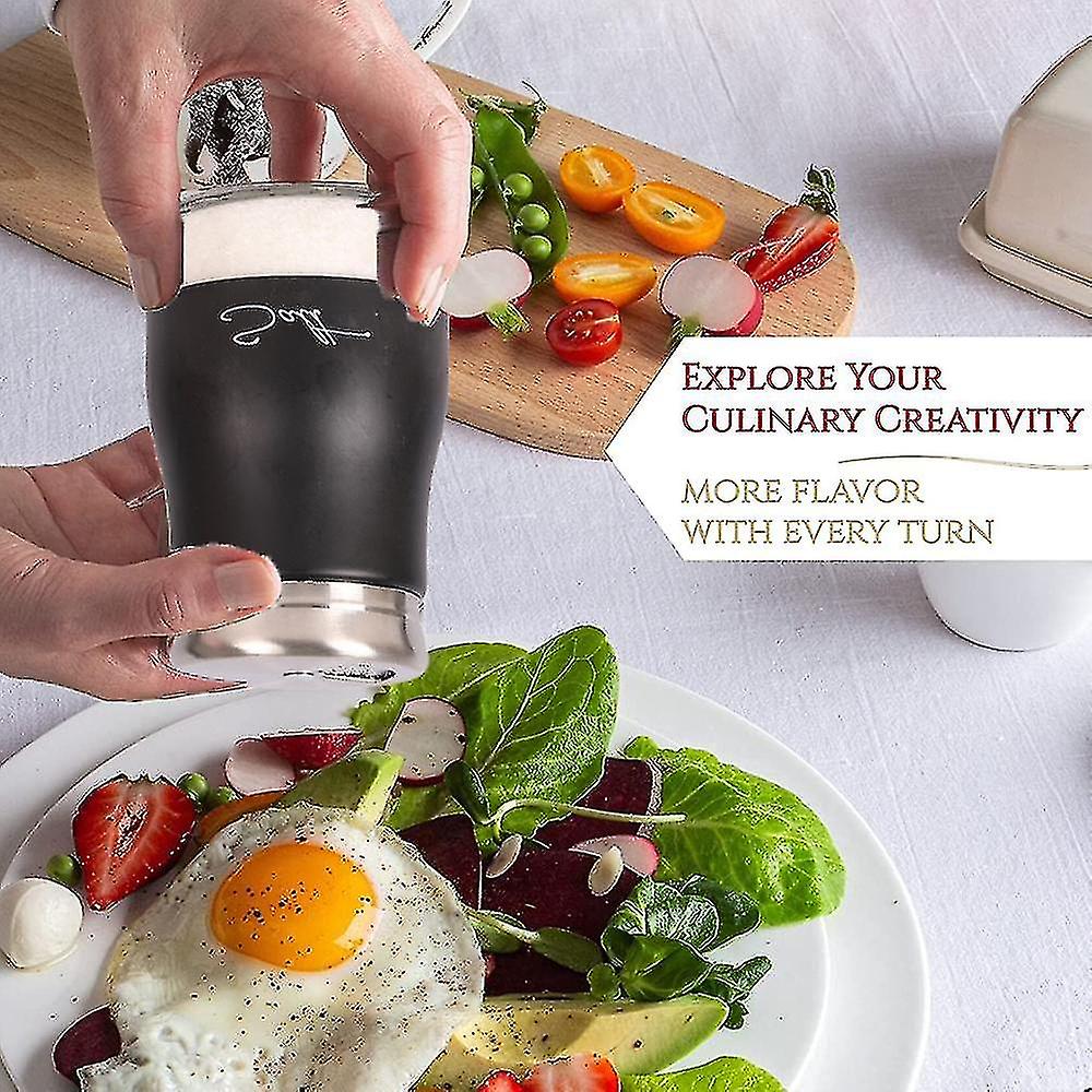 Salt And Pepper Shakers Set, Kitchen Decor, Glass Salt And Pepper ...