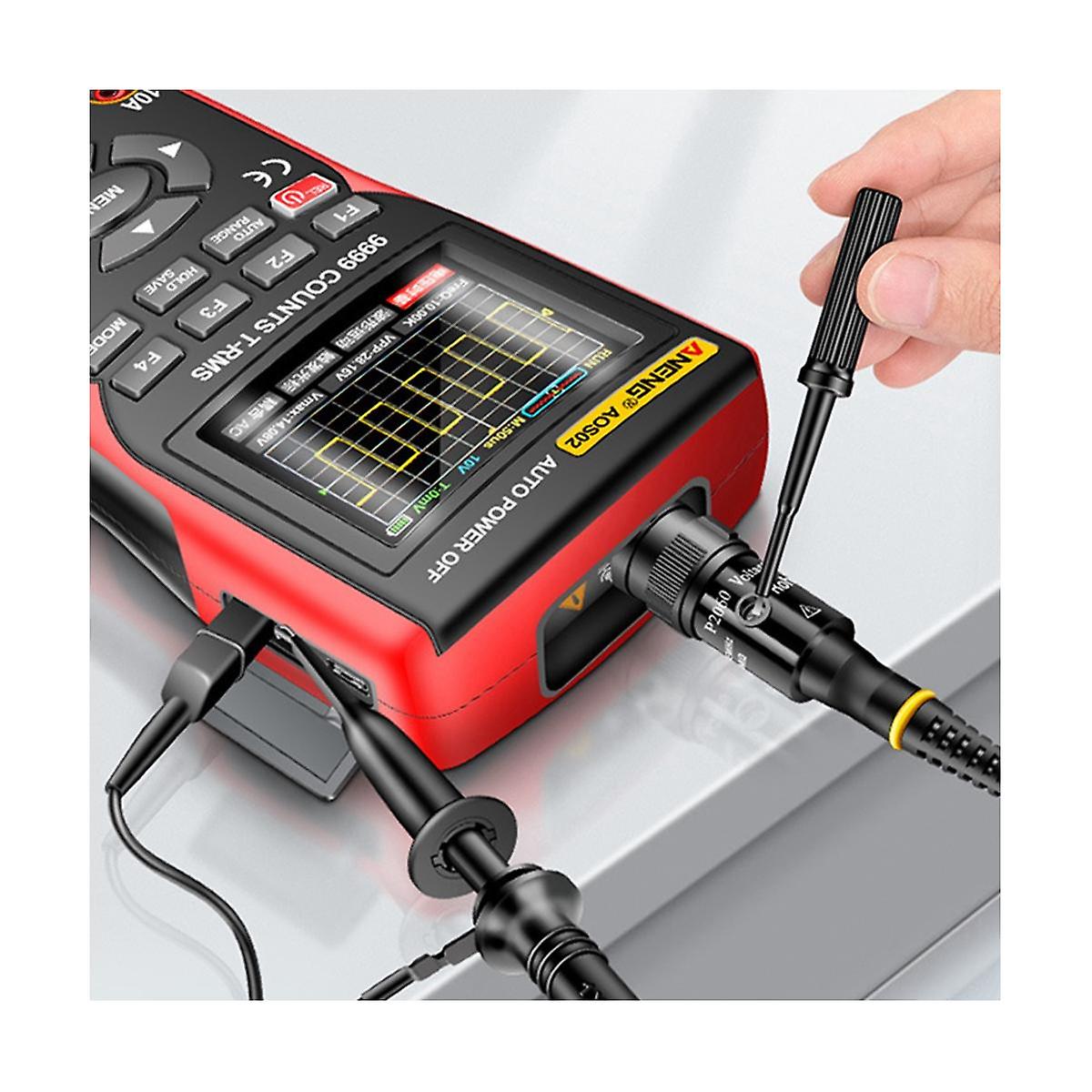 AOS02 2 in 1 Digital Oscilloscope Professional Transistor Test ...