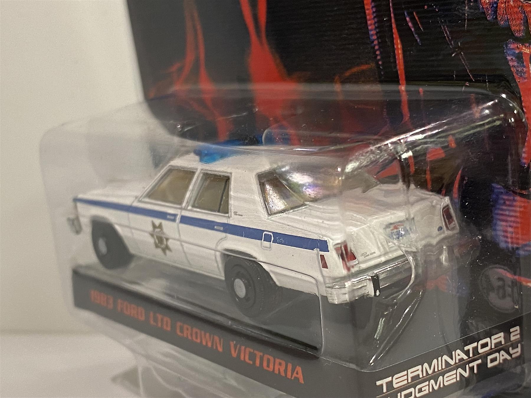 Terminator 2 Judgement Day 1983 Ford LTD Crown Victoria 1:64 Greenlight ...