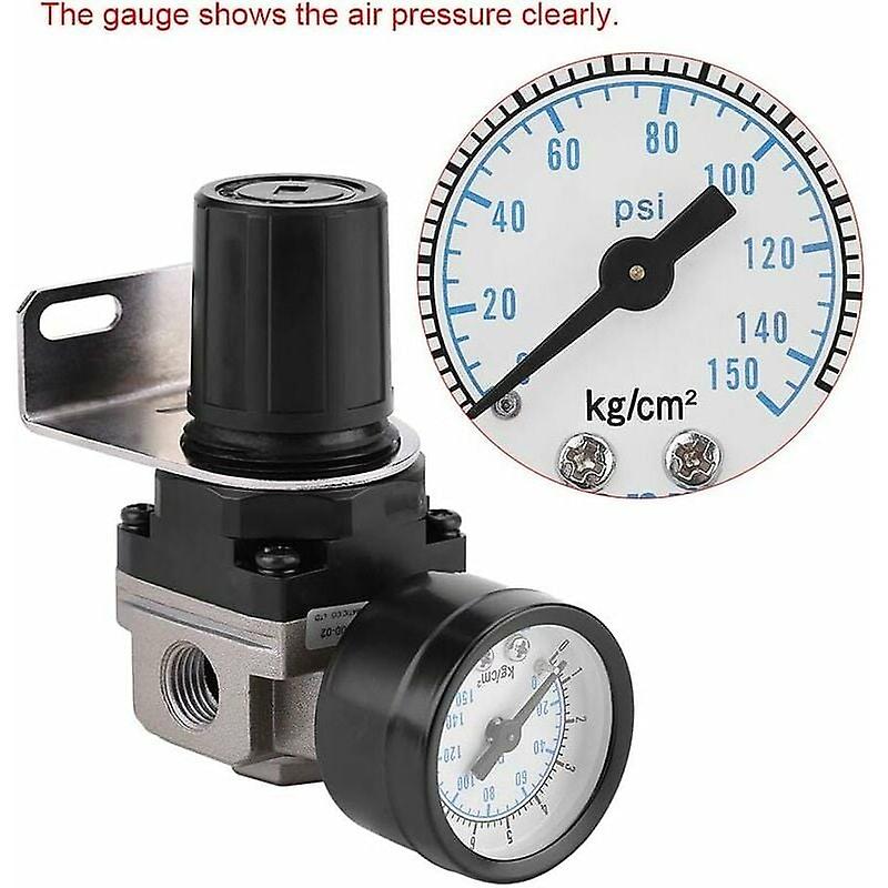 Air Pressure Regulator, AR2000-02 G1/4 Air Operated Compressor with ...
