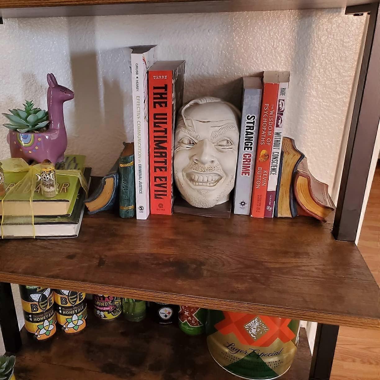 Decorative Bookends, ''Here's Johnny'' Bookend, Sculpture of The ...