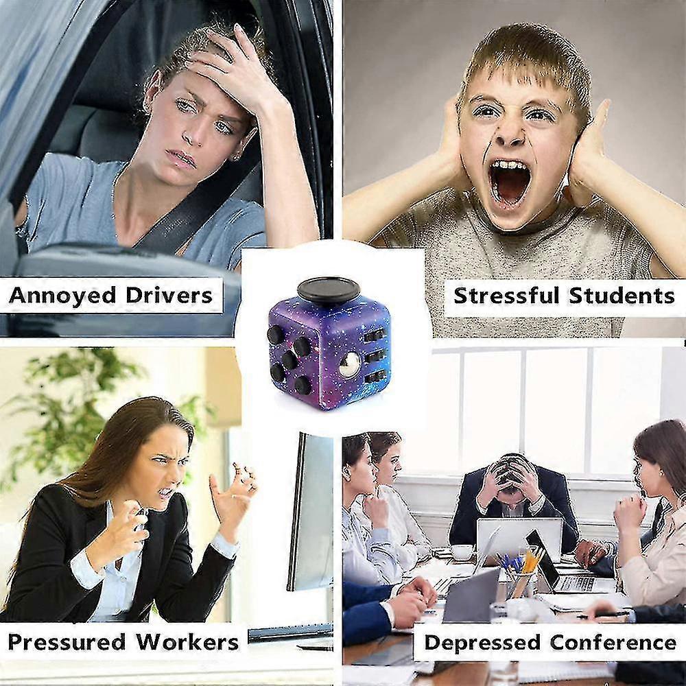 Sensory Fidget Toys, Cube Dice, Relieves Stress And Anxiety Fidget Toy ...