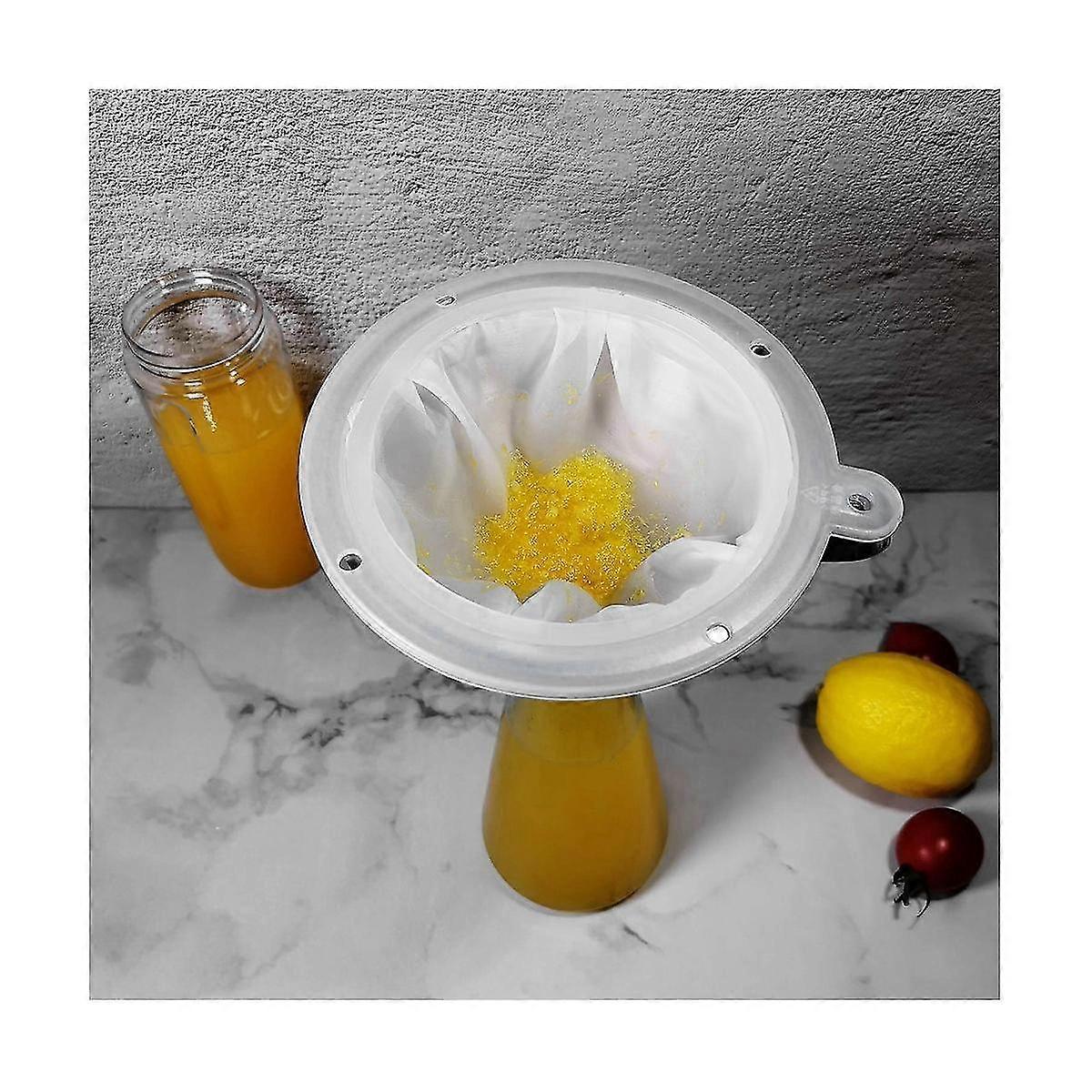 5.1 Inch 304 Stainless Steel Kitchen Funnel With 200 Mesh Food Filter ...