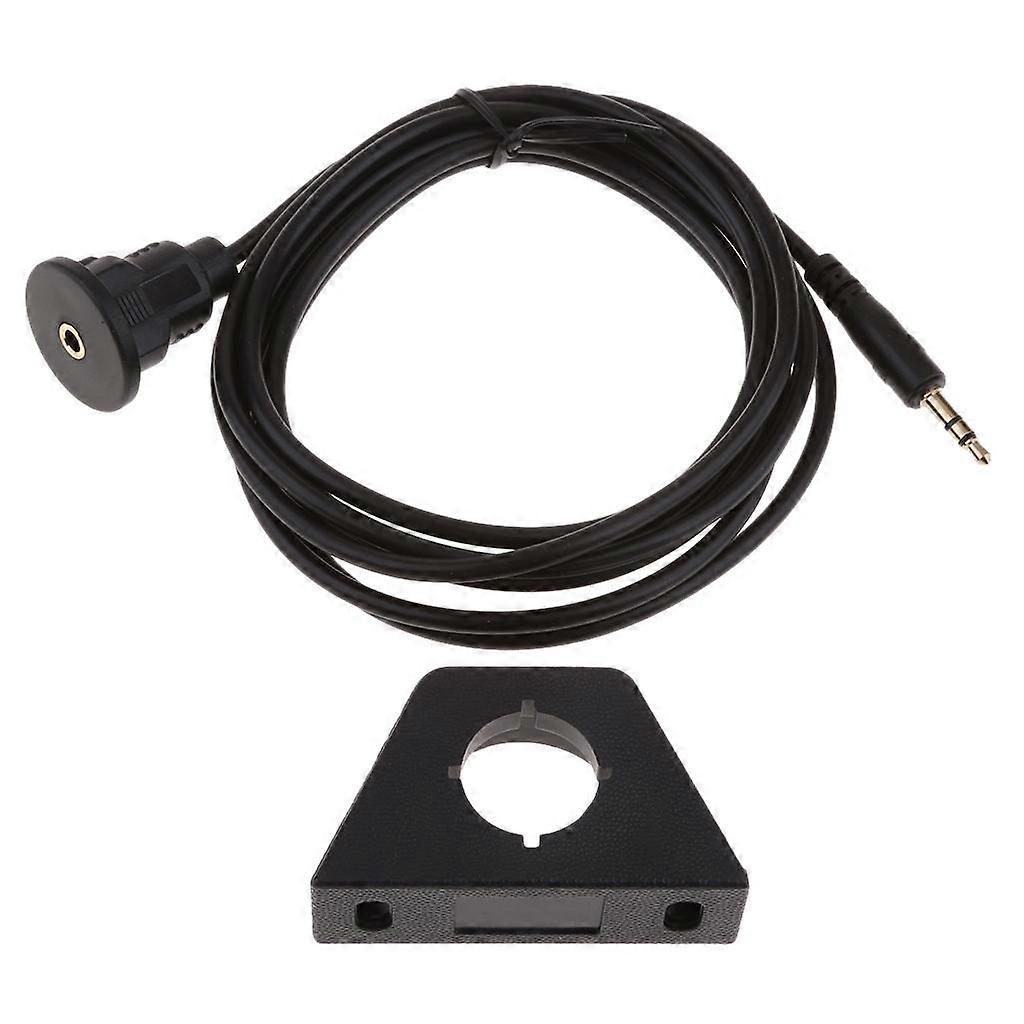 Male to Female 3.5mm AUX Extension Flush Panel Mount Cable for Boat 2 ...