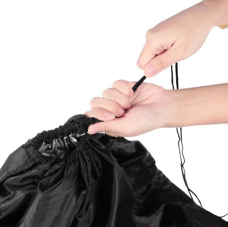 Round Fire Pit Stove Dust Cover 210d Oxford Cloth Outdoor Dustproof And ...