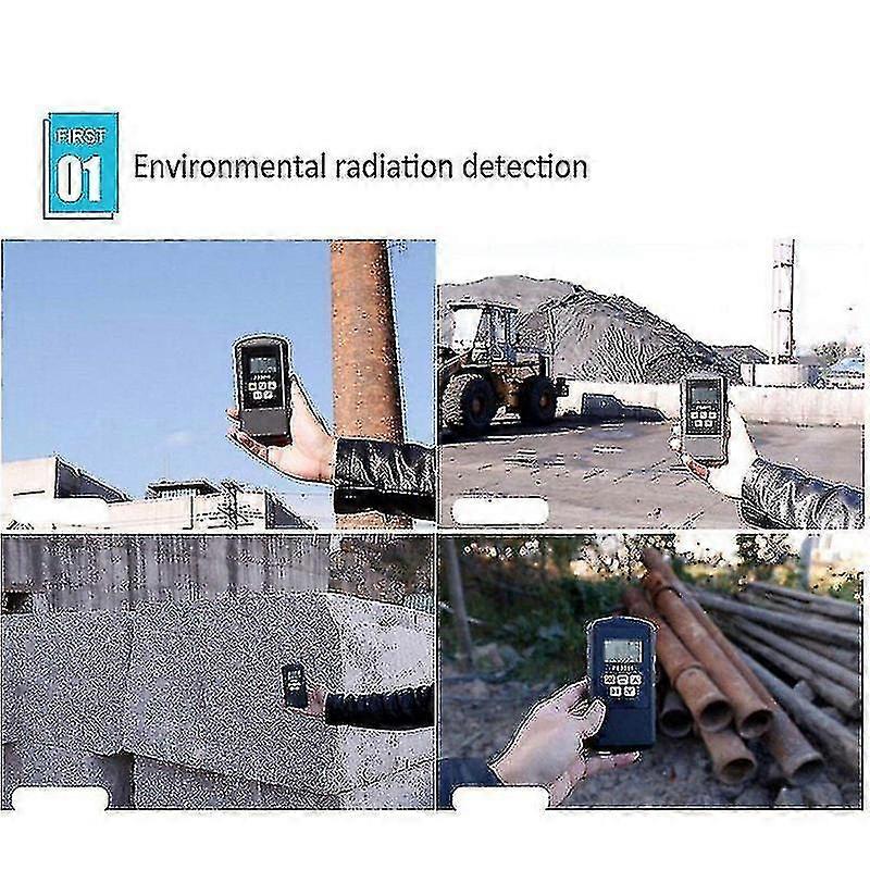 Display Screen Geiger Counter Nuclear Radiation Detector Personal ...