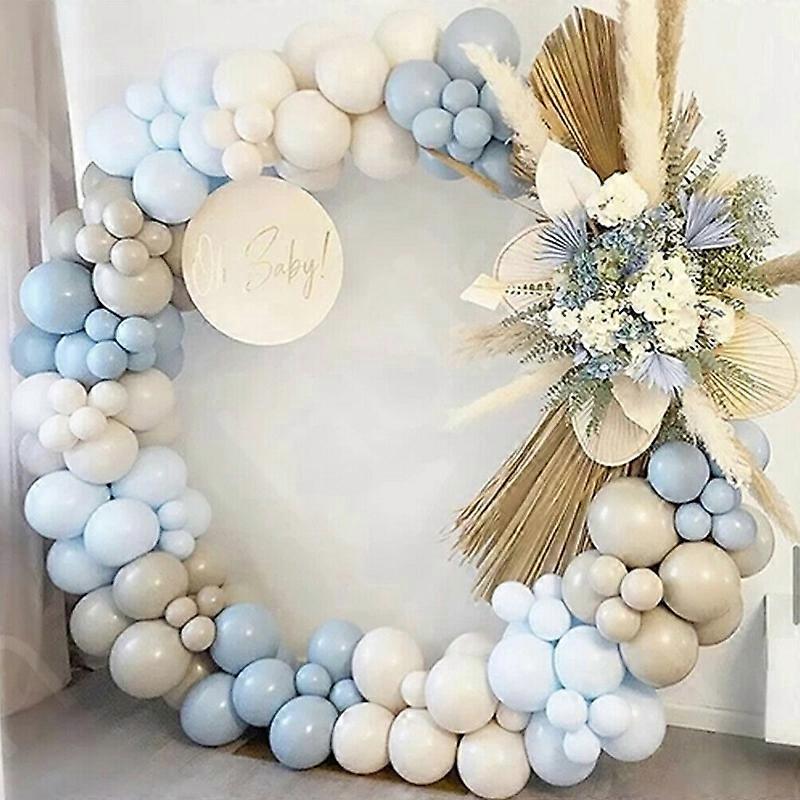 1 Set Garland Stand Easy to Assemble Multi-functional PVC Round Circle ...