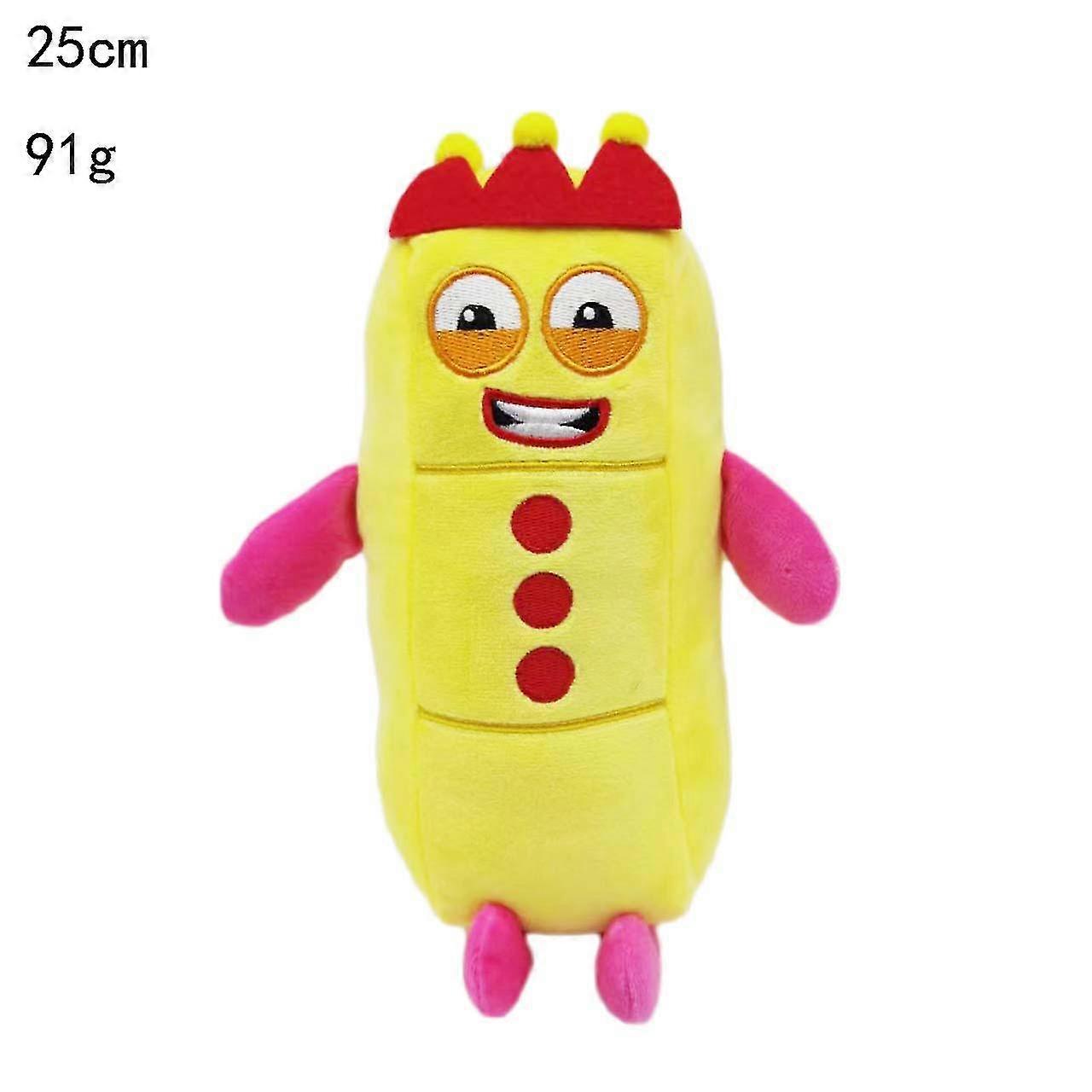 Number Blocks Stuffed Model Dolls Cartoon Anime Digit Figures Soft Toys ...