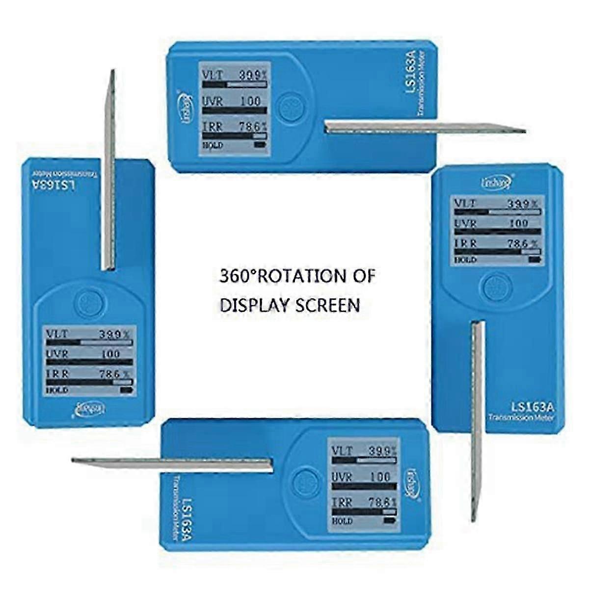LS163A Transmission Meter Window Meter with Rotatable Display for Solar ...