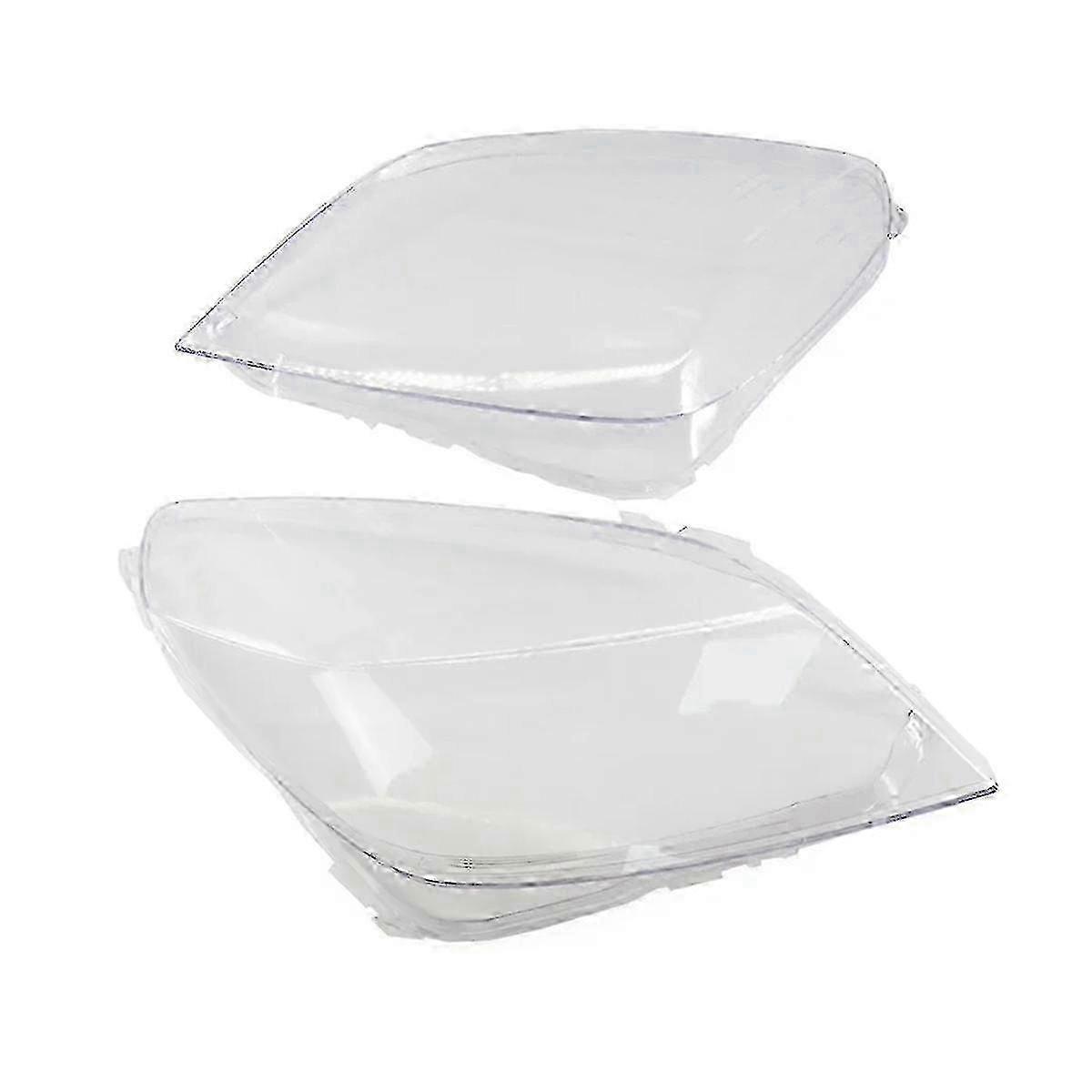 Opel Astra H 2004-2009 Headlight Lens Cover Set Front Light Protection ...