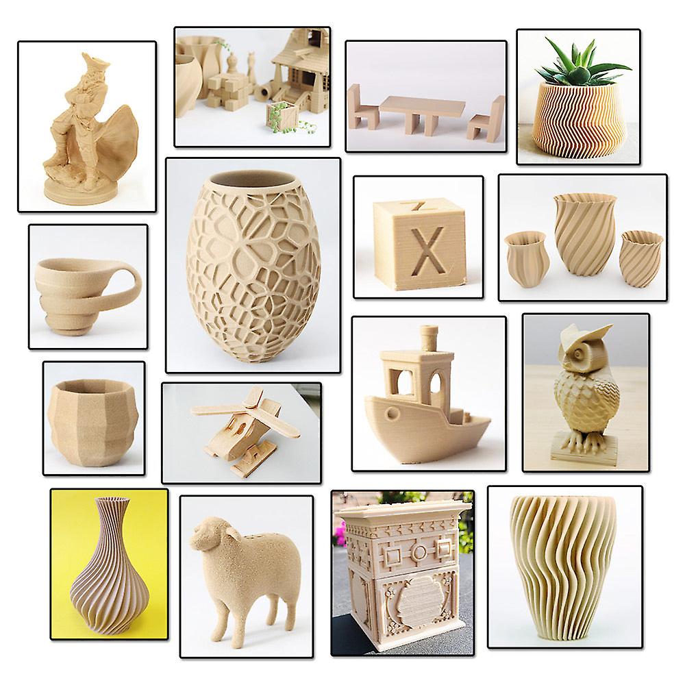 3D printer filament low shrinkage strong toughness 1.75mm pla wood ...