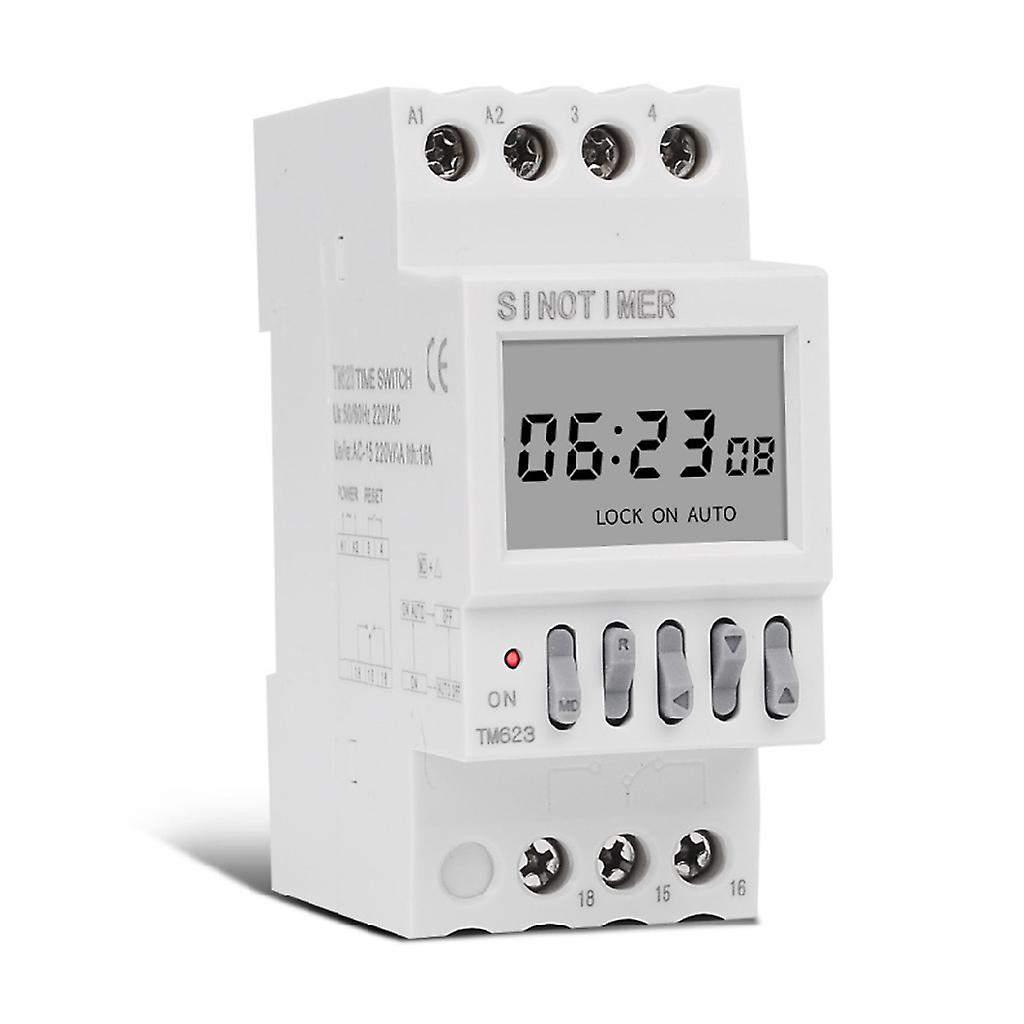 220V Programmable Light Switch Timer Indoor Timer with Astronomical ...