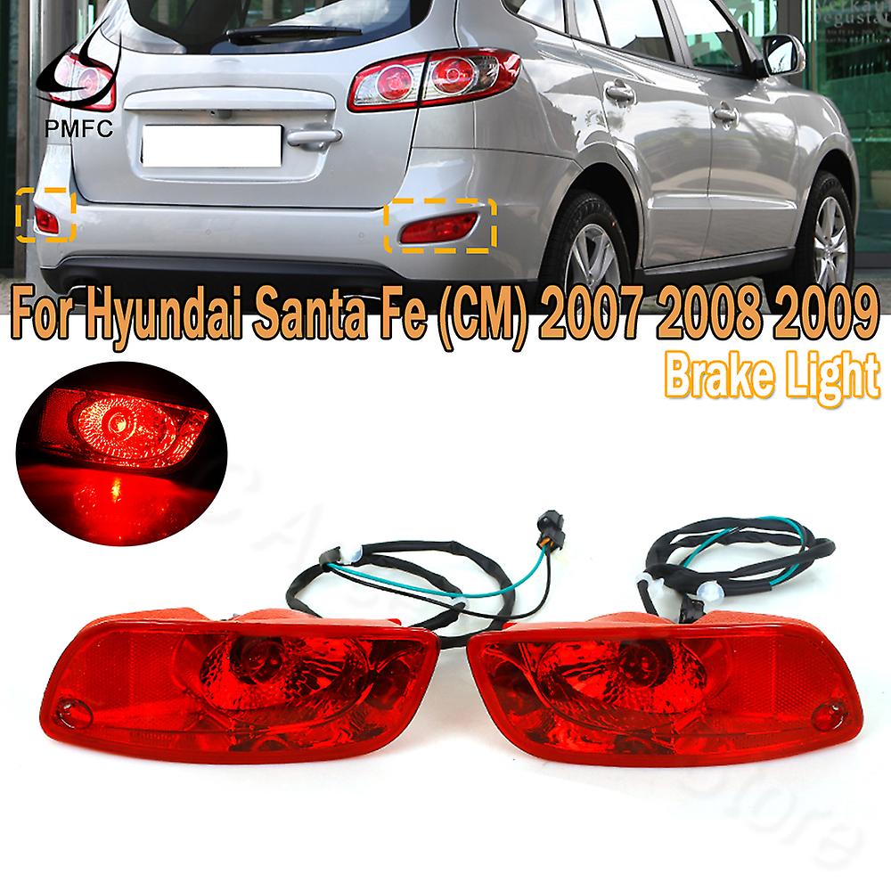 Car Rear Bumper Reflector Brake Light Tail Warning Lamp Car Styling For ...