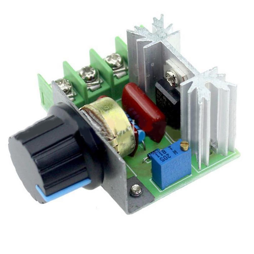 2000W AC 50-220V 25A PWM Voltage Regulator Adjustable Motor Speed ...