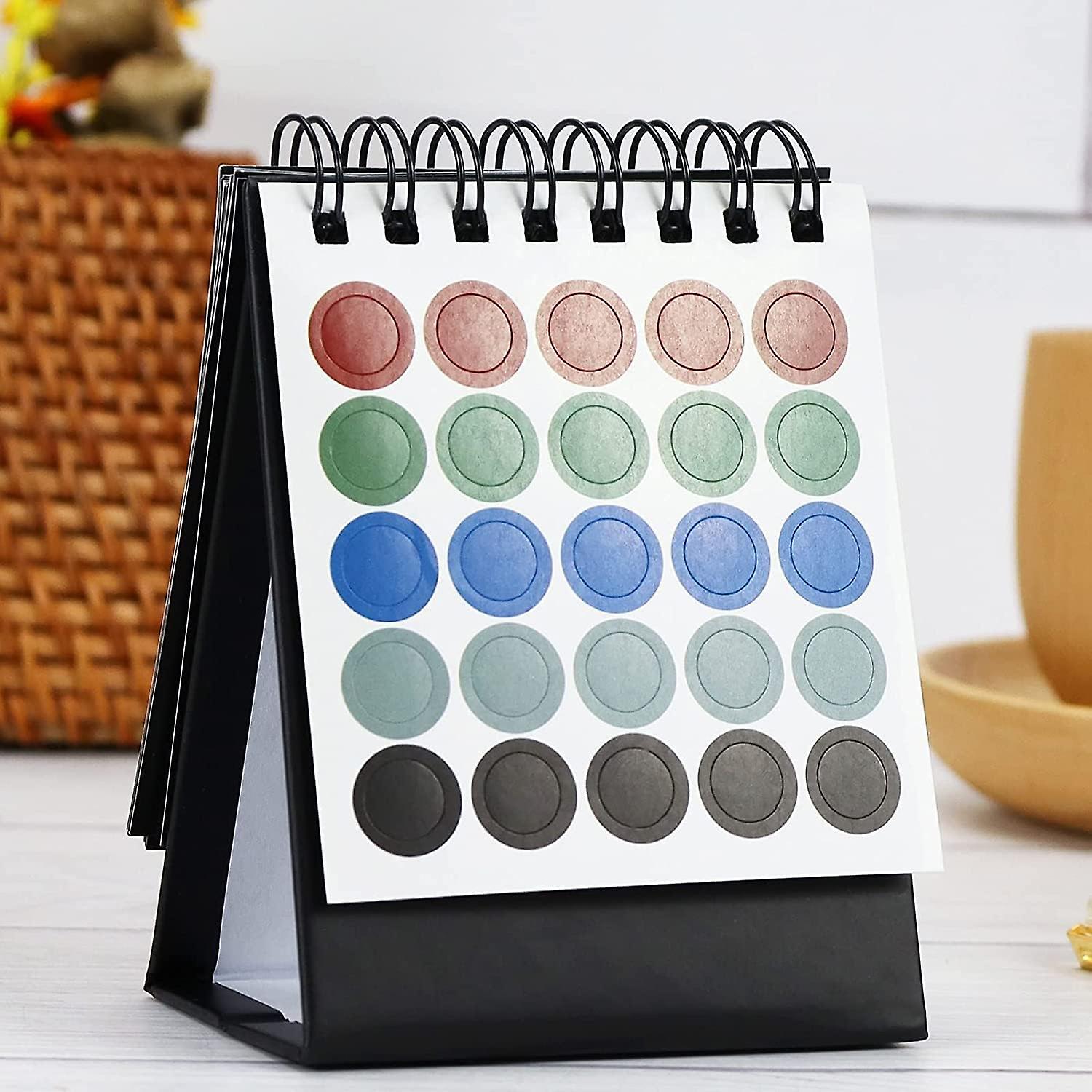 Small Desk Calendar 2023-2024, Mini Desk Calendar From Jul. 2023 - Dec ...