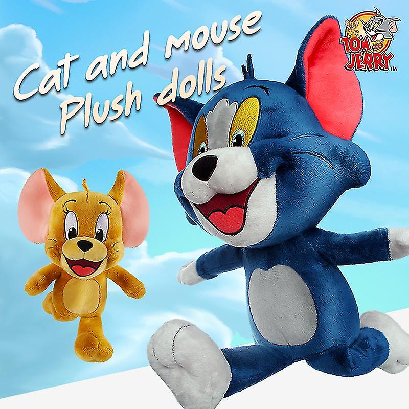 Tom And Jerry Plush Toy Cartoon Movie Cat Tuffy Nibbles Mouse Plushies ...