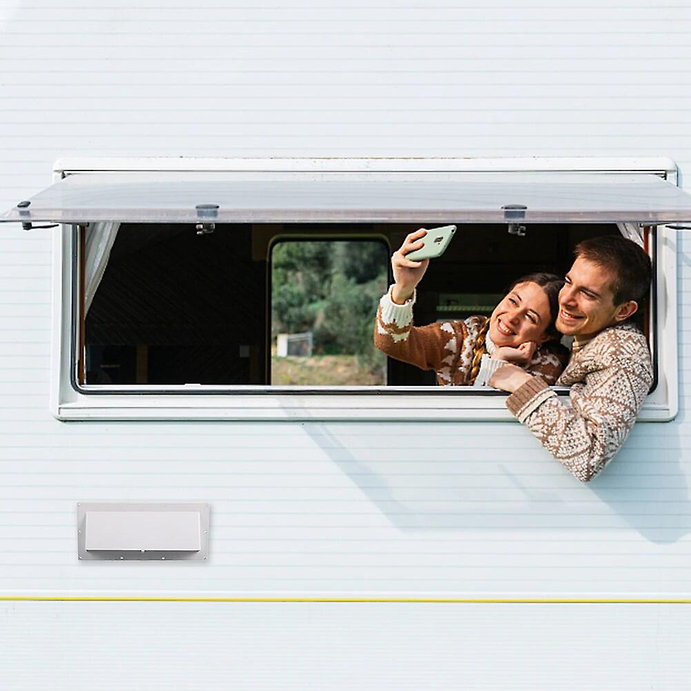 Rv Sidewall Range Hood Vent White Ventilation Range Hood Vent Sidewall ...