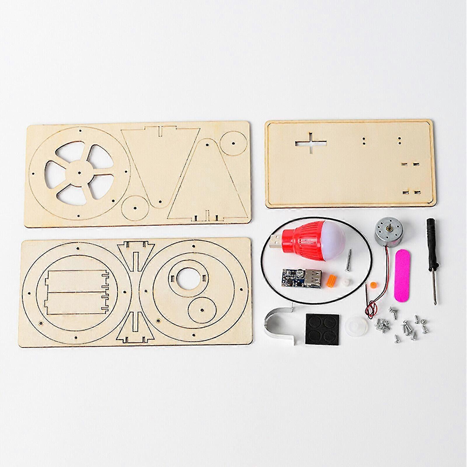 Diy Dynamo Model Wooden Science Experiment Physics Educational Children ...