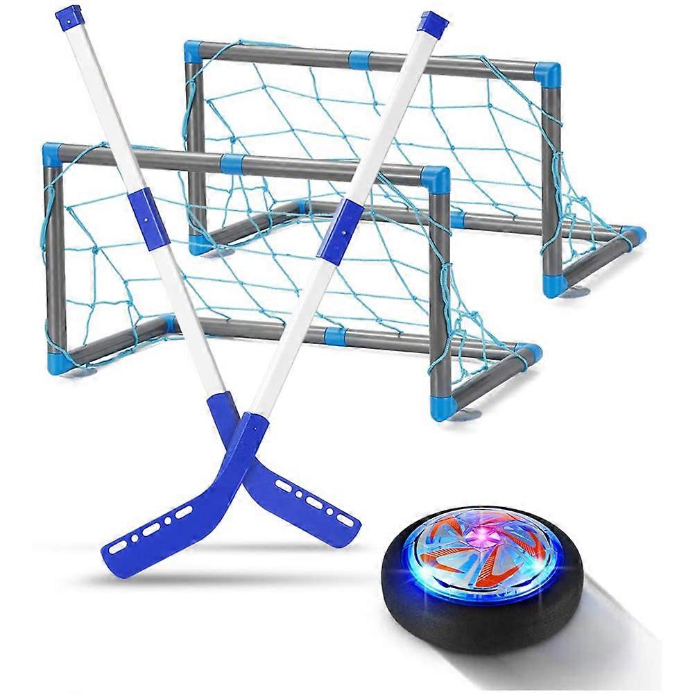 Rechargeable Ice Hockey Stick Set with LED Light Suspension Ball 2 ...