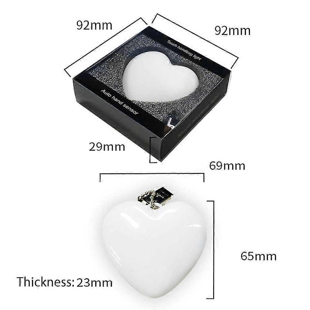 Purse Light Heart Shape Handbag Light Sensor Activated, Automatic ...