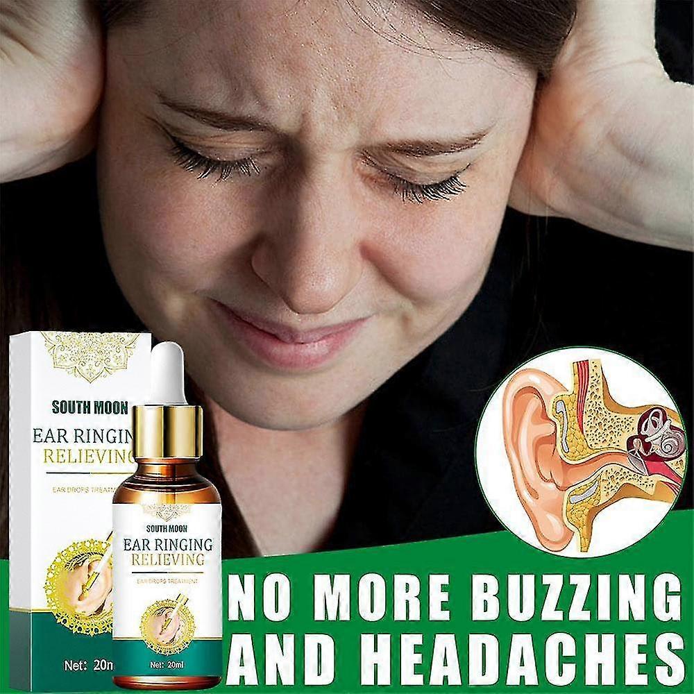 20ml Tinnitus Ear Drops Ear Ringing Gentle Relieving Health Discharge ...
