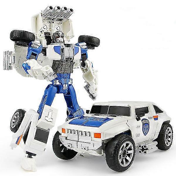 Alloy Thunder Deformation Toy Car Robot Model | Fruugo UK