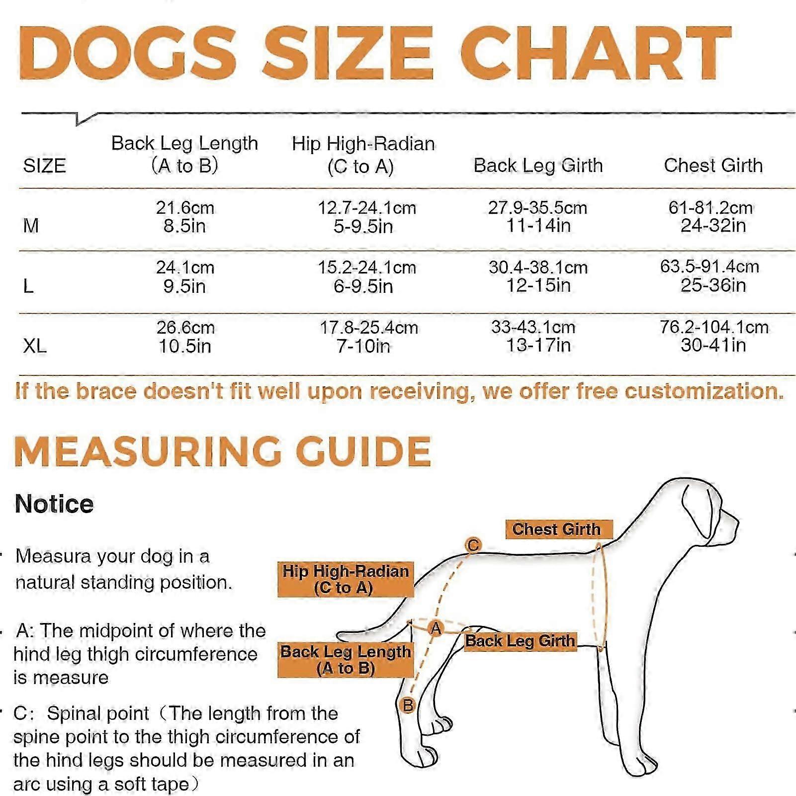 Dogs Knee Brace for Back Leg, Hinged Dog Knee Brace for Torn ACL Hind ...