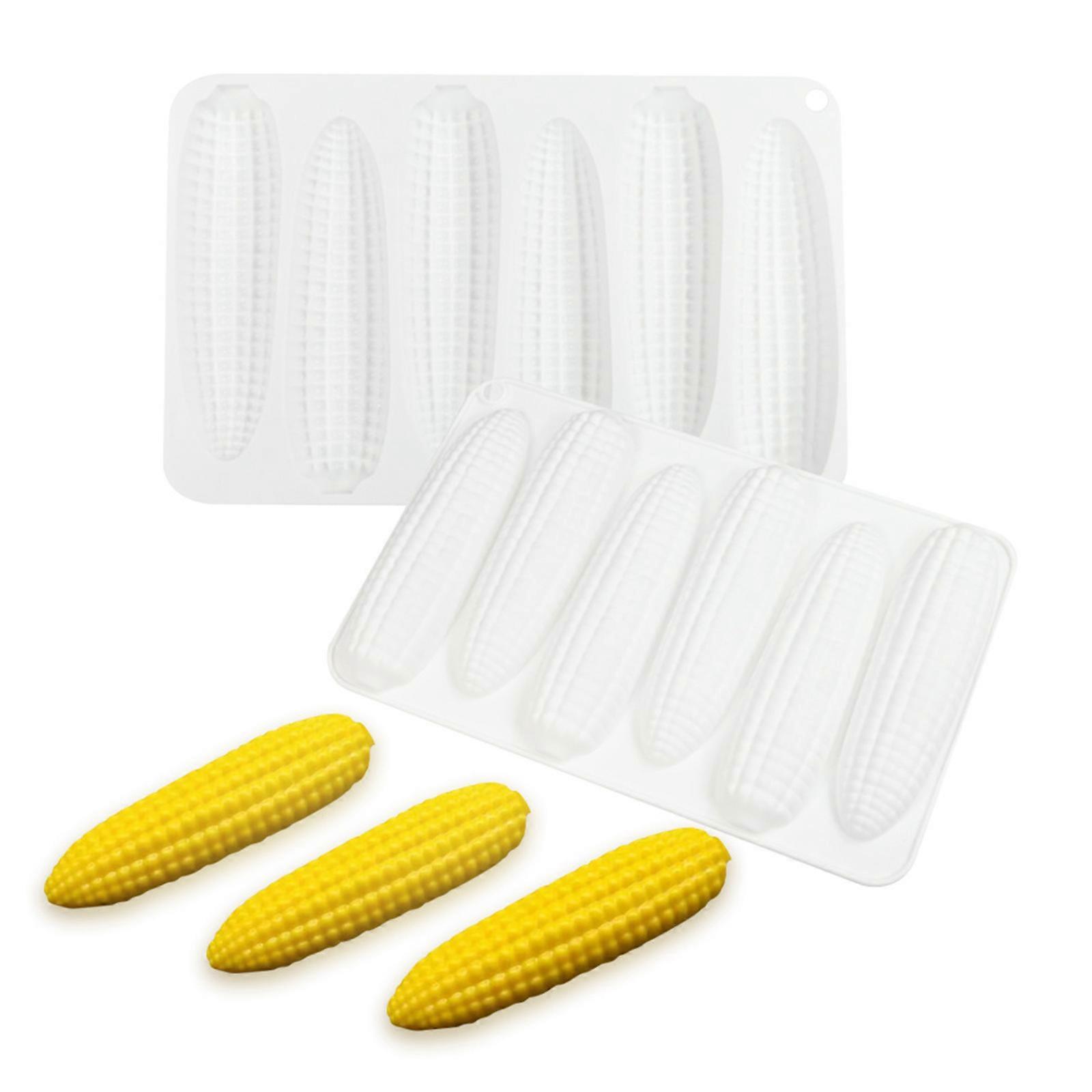 3D Corn Silicone Pastries Molds for Mousse Cake Dessert Baking Treat ...