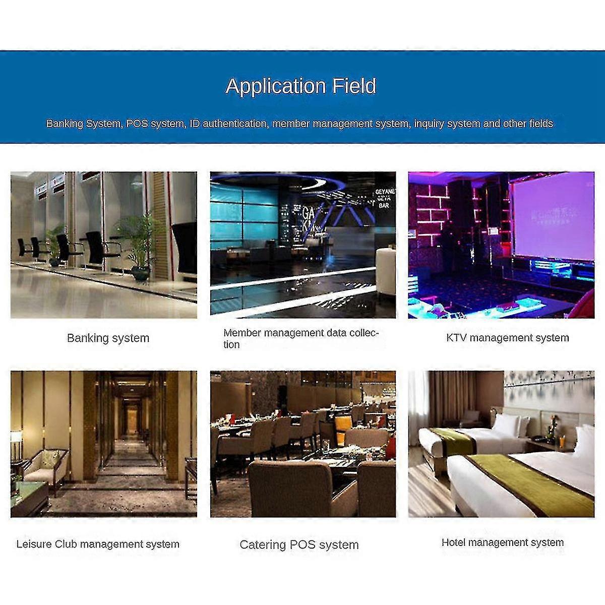 MSR90 USB Magnetic Strip Card Reading Machine Card Reader Stripe 3 ...