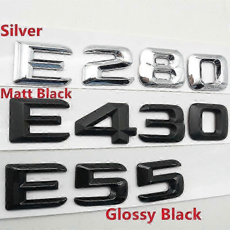 Trunk Emblem Badge Logo For E-class W210 W211 E43 E53 E63 E55 E200 E220 ...