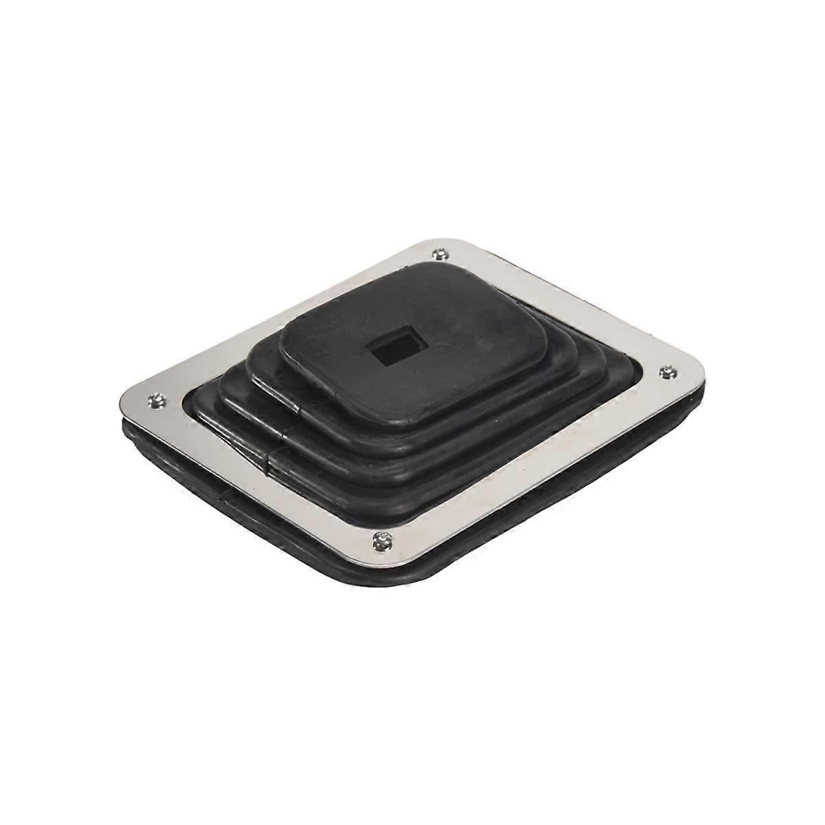 Car Shift Dust Cover Rubber Shifter Boot with Chrome Plate | Fruugo UK