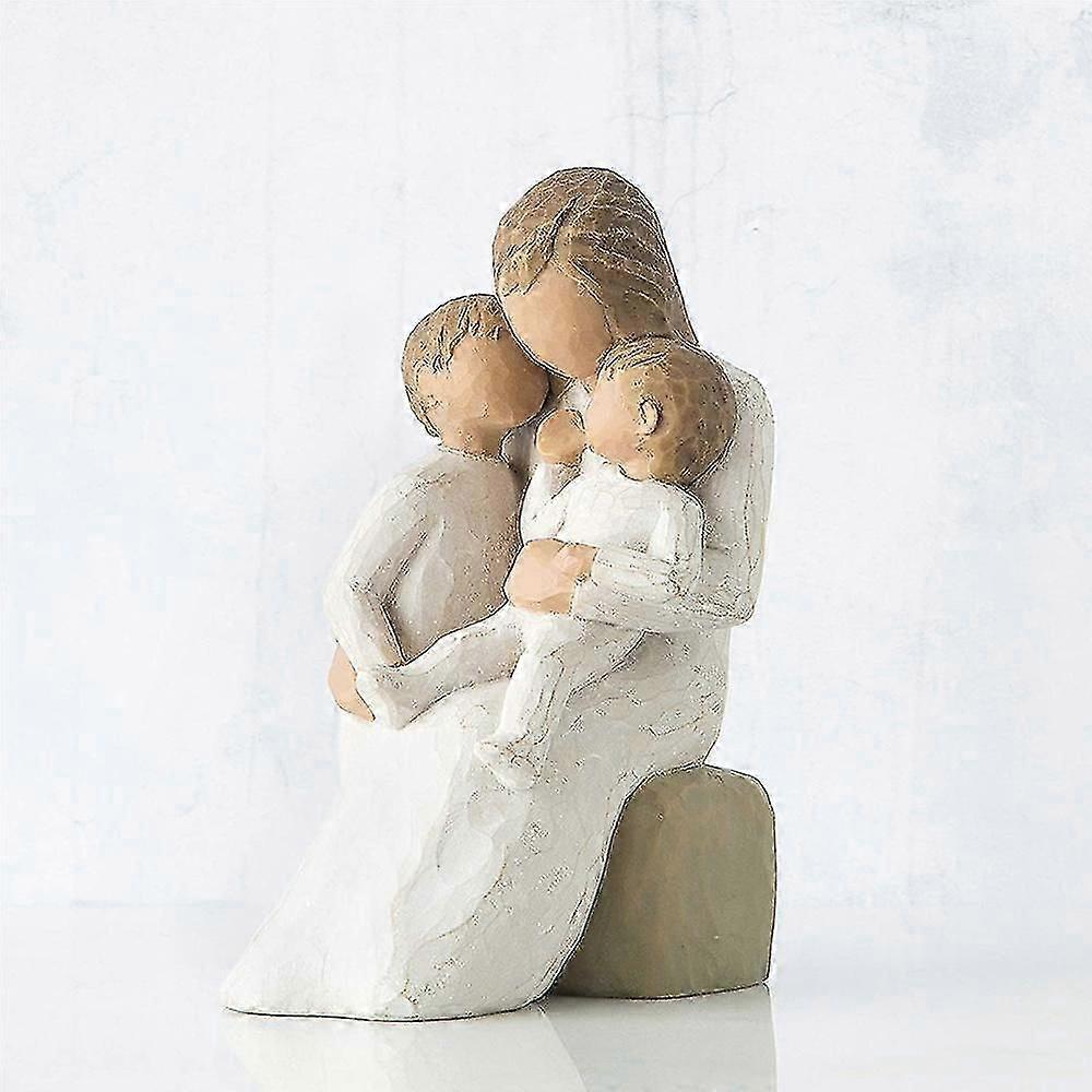 Mother And Baby Sculpted Hand-painted Figure, For A New Mom, Gift To ...
