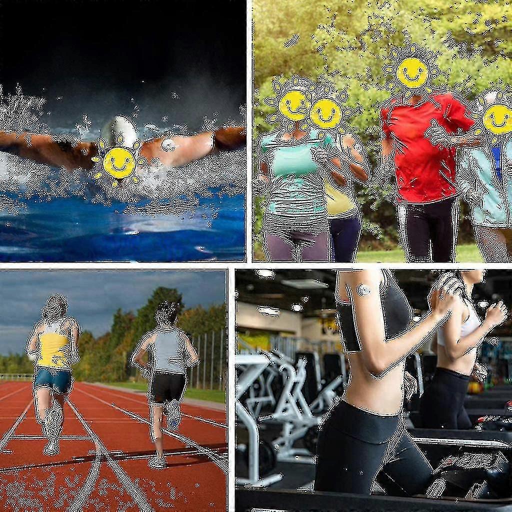 Transparent Waterproof Adhesive Patches Freestyle Libre Sensor Covers ...