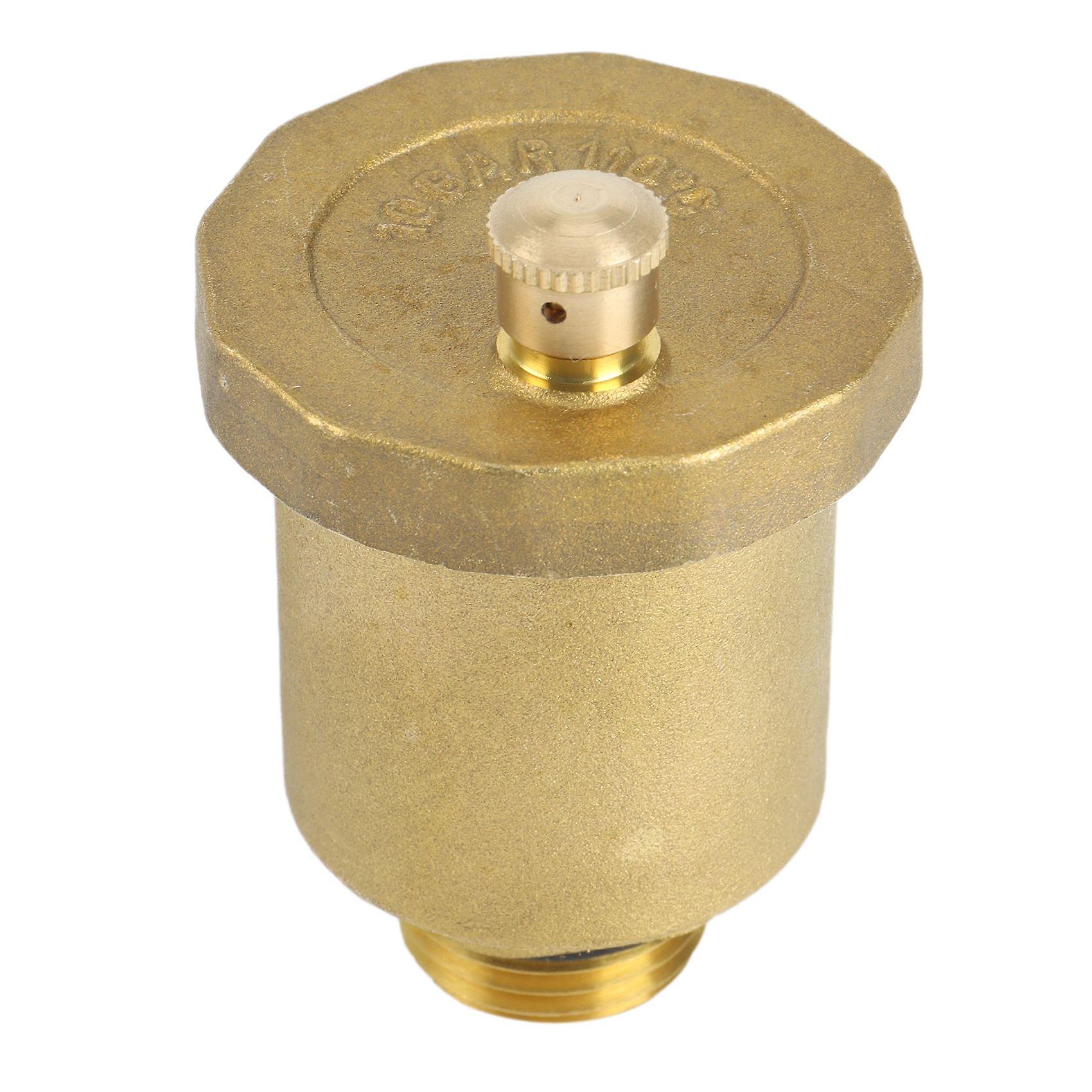 Brass Automatic Valve 1/2 Inch Male Thread For Solar Water Heater ...