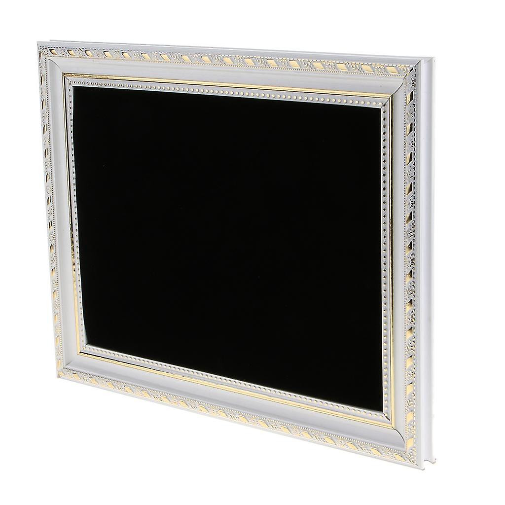 Velvet Jewelry Display Holder Resin Picture Frame Display Rack Stand ...