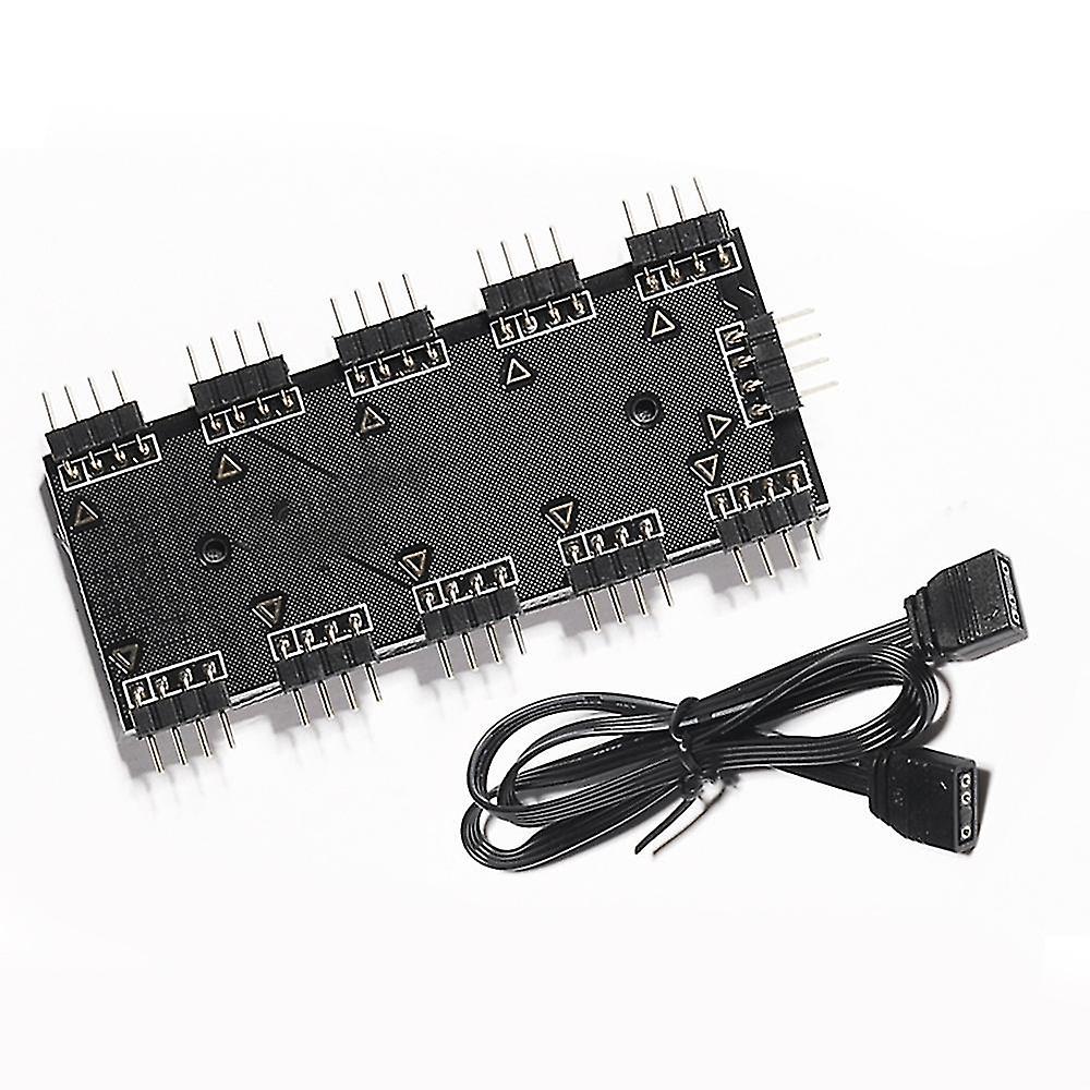5v Rgb Splitter Hub With Case And For 5v 3pin Led Controller,led ...