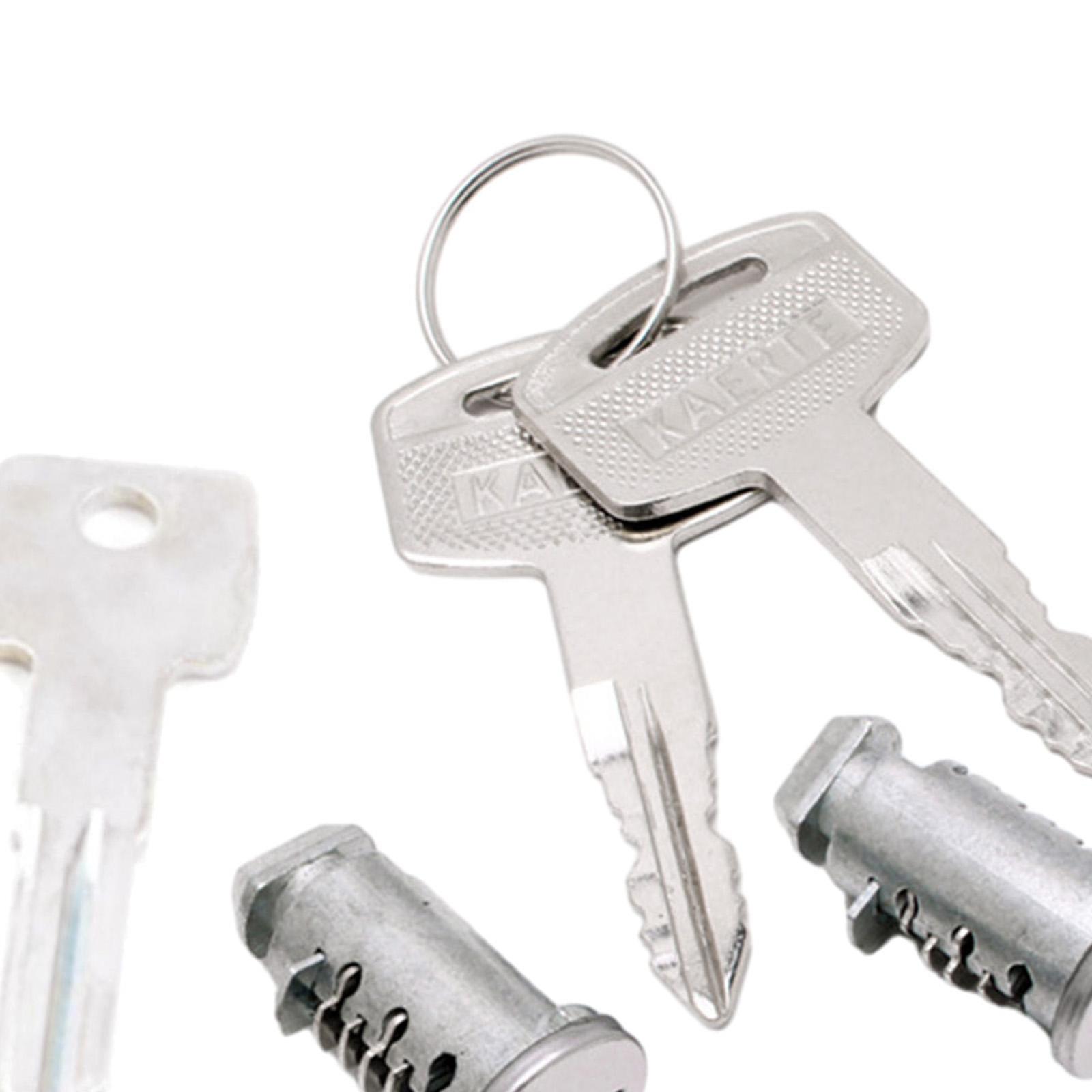 2x Lock Cylindes Crossbar Locks Accessory, Detachable, Roof Rack Locks ...