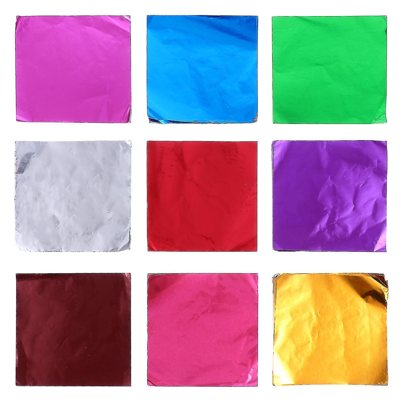 900 Pcs Candy Cane Chocolate Foil Candy Wrappers Chocolate Wrappers ...