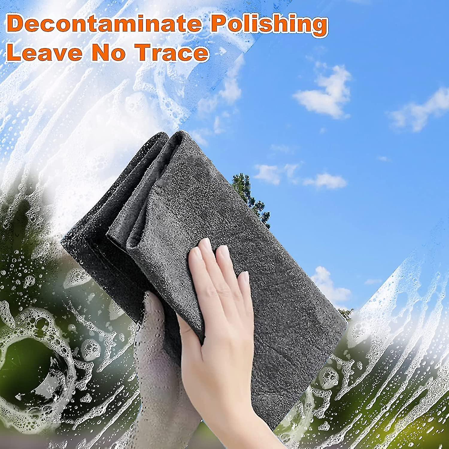 Thickened Magic Cleaning Cloth, Microfiber Glass Cleaning Cloth Rags ...