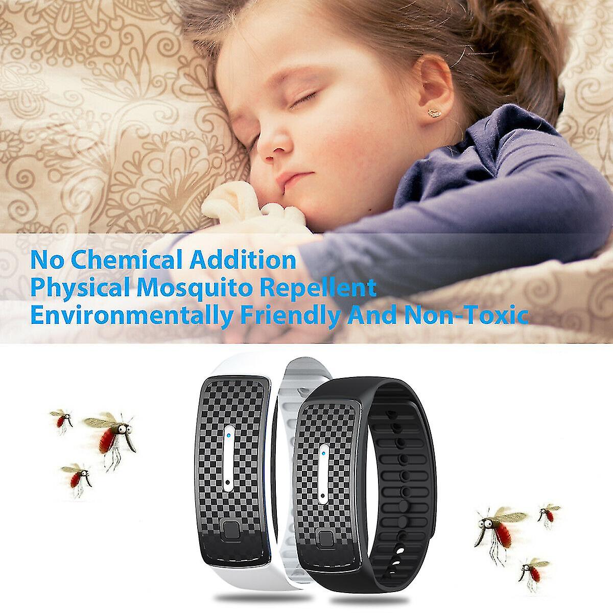 New Ultrasonic Mosquitoes Repeller Bracelet Summer Indoor Outdoor Anti Mosquitoes Bite Wristband ...