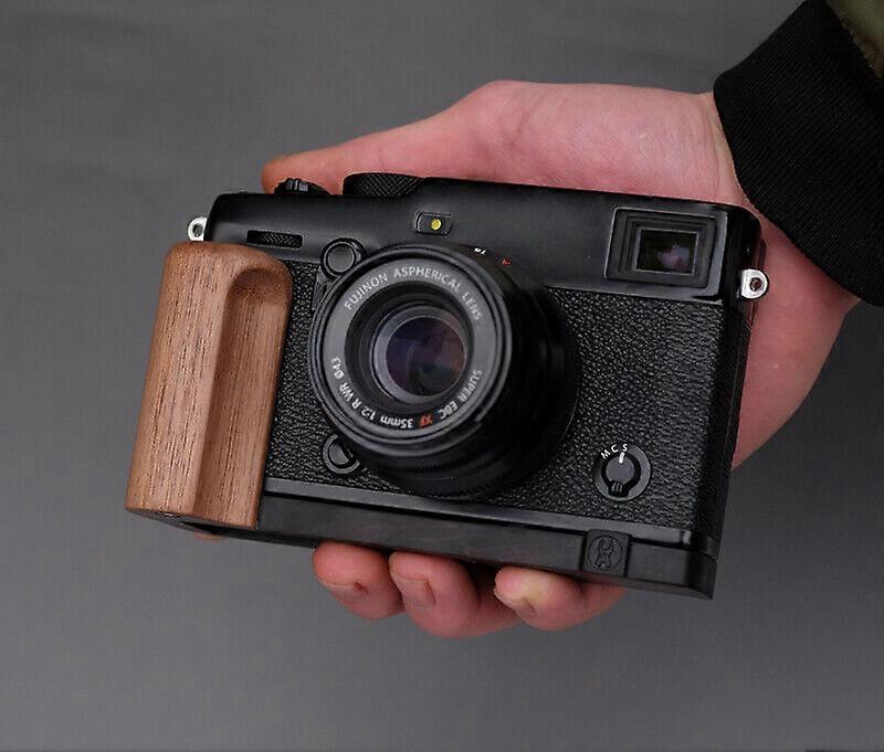Handmade Wooden Wood Ebony And Walnut Hand Grip For Fujifilm X-pro3 ...